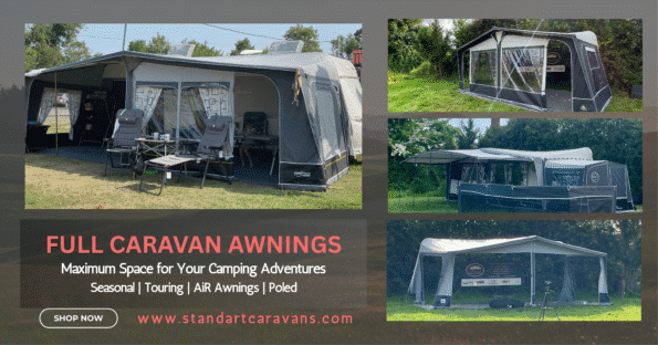 Full Caravan Awnings Size 5 | Fits 750–775cm | UK Delivery