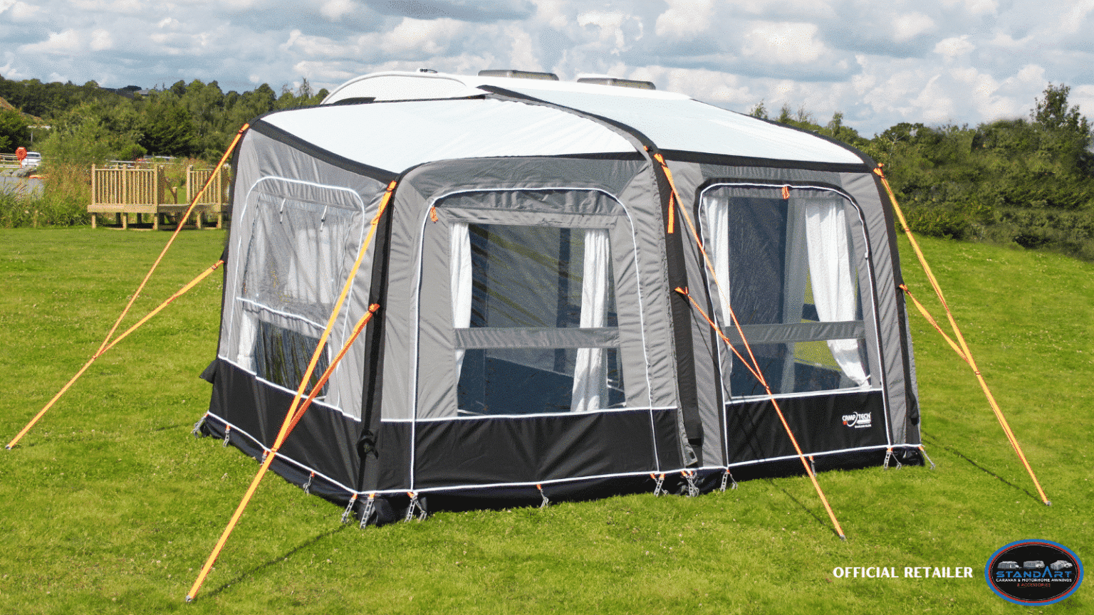 Camptech Starline Elite 200 Air Awning – Free Storm Straps & 0% Finance