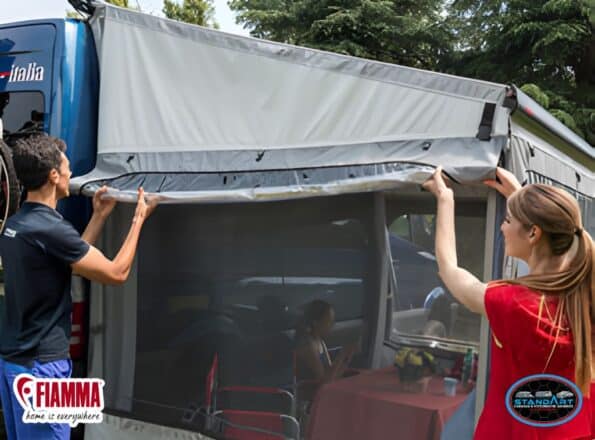 Fiamma Privacy Room straight wall for F80s/F65 Awnings